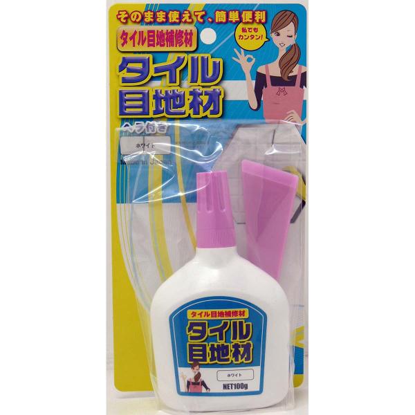 ペーストタイプなので簡単に施工用途浴室・台所・玄関・洗面台・トイレ等のタイルの目地材として使用。施工方法施工の際は、「ゴム手袋」等の着用をおすすめします。1.補修箇所の汚れ、アカ、油分、カビ等、接着不良を起こす恐れのあるものを完全に取り除き...