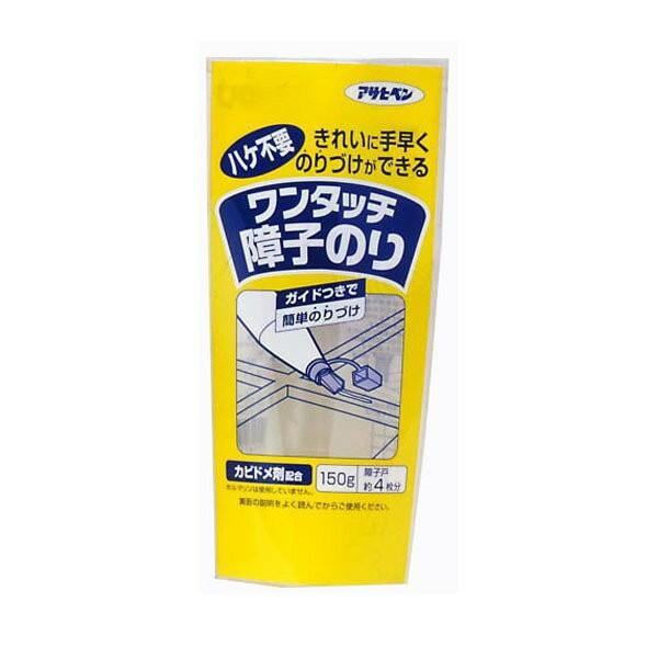 特長●ガイドつきで、ハケを使わずきれいに手早くのりづけができます。●カビドメ剤入りですので、カビの発生を防ぎます。●ホルマリンは使用していません。●建築基準法対応建具用でん粉系接着剤F☆☆☆☆(建築基準法で定めたホルムアルデヒドの発散量が最...