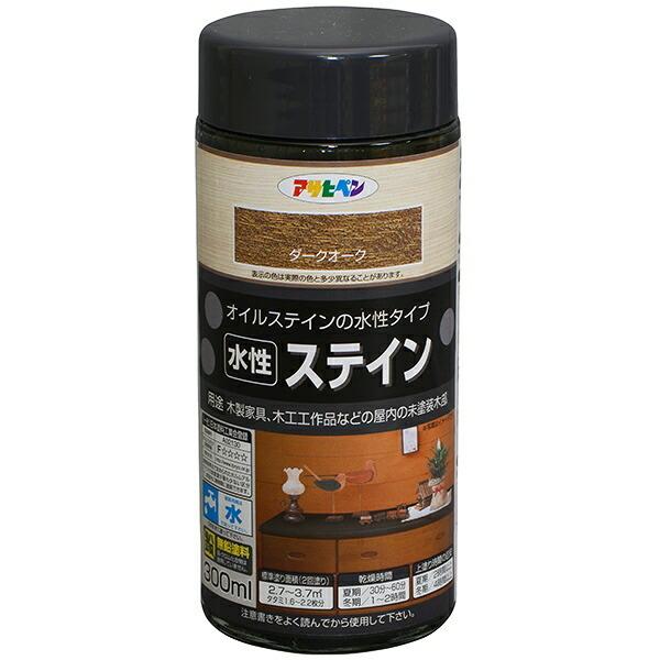 オイルステインの水性タイプシックハウス対策品　F☆☆☆☆工作・ホビー特長●浸透性に優れ、美しい木目に仕上がります（特殊顔料使用）●上塗りが不要です。そのまま仕上げることが出来ます●保護の目的でラッカー系、ポリウレタン系ニスの上塗りも可能です...