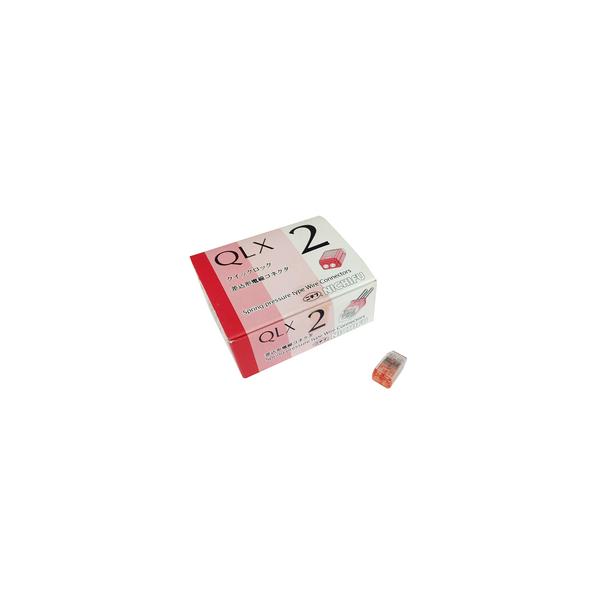 【特長】<br>● 差込型電線コネクター（クイックロック）２本用の５０個入り<br>● 電線の被覆をむき、差し込むだけで接続が可能です。<br>● 圧着工具、テーピングが不要です。<br>● ...