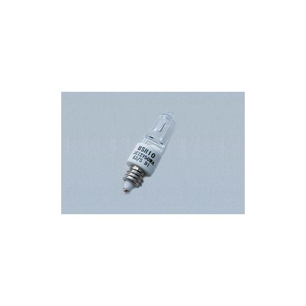● 全長: 55mm● 管径: 12mm ● 定格電圧: 12V● 消費電力: 50W● 全光束: 900lm● 定格寿命: 3000時間● 色温度: 3000K● 光中心距離: 25mm● フィラメント形式: C-8● 口金: EZ-10