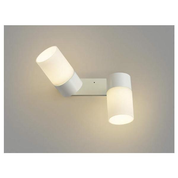 【LEDの種類】LED一体型【適合ランプ】LED×2【部位・材質・色・仕上げ】アルミダイカスト・ファインホワイト塗装：ガラス・乳白色消し【サイズ】高-154 幅-225 出幅-157 回転角度-180 首振角度-90mm 重-1.2kg【ス...