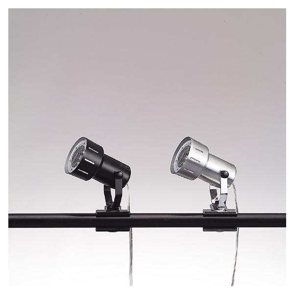 ●LEDランプ　LDR5LE26-TM　40W相当5Ｗ　配光角度20℃　電球色3000Ｋ　中間スイッチ　ビニールコード1.4m　クリップ挟み巾：30●材質：アルミ　鉄●セード径：φ71　高さ87●重量：0.6kg　調光器との併用はできません