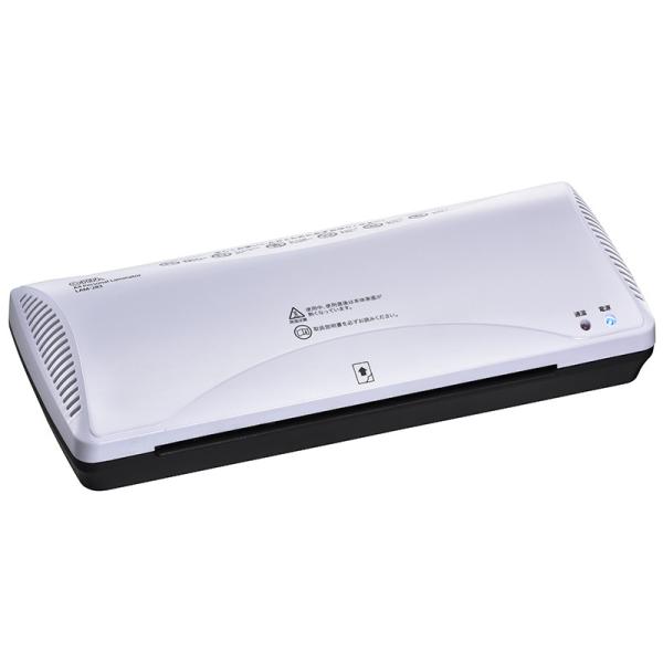 ● 大切なものを水や汚れから守ります  メニュー・POP・写真をツヤと張りのある質感でラミネート● 100ミクロンフィルム対応● 消し忘れても安心、オートオフ機能 電源を入れてから約1時間後にヒーターの加熱が停止します。● 予熱時間 約2分...