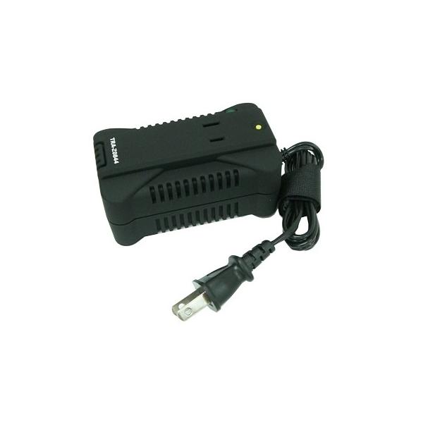 【 特 長 】110V〜130Vの電圧を100Vに変圧します。【 仕 様 】■ 入力電圧：110V〜130V 50／60Hz■ 出力電圧：100V 50／60Hz■ 容量：100VA（100W）（最大）※使われる電気製品の消費電力が100V...