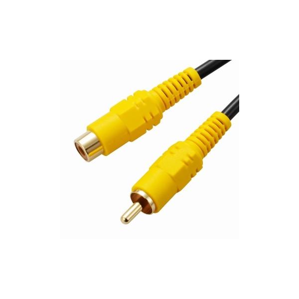 【 特 長 】映像コードのピンプラグにつないで延長する場合に使用します。金メッキ仕様で通電ロスを低下【 仕 様 】■ コネクター：ピンプラグ×1 − ピンジャック×1■ コード長：2m