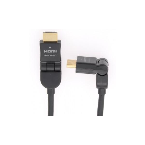 【 特 長 】可動式接続プラグ（スイングプラグ）を両端子に採用。スイングプラグは１８０°可動し、４５°ごとの角度で一時ロックが可能。【 仕 様 】■ デジタル映像、音声信号をダイレクト伝送。ＤＶＤやデジタルテレビ放送のデジタル映像とデジタル...