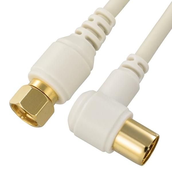 【特長】● 大容量データ4K・8K放送対応（3224MHz）の高品質テレビ接続ケーブル● すっきりスリムな2Cケーブルは壁や床にぴったりフィットし配線がしやすい● 3重シールド構造でデジタル放送やインターネット双方向通信の流合雑音をカット●...