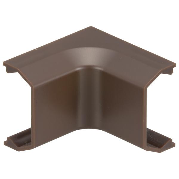 【 特 長 】<br>● 内曲がりの仕上げに使います<br>● モールの上からワンタッチで取り付け<br>● モール配線のコーナー部分をきれいにしかも安全に仕上げます<br>● 本体色はチョコです