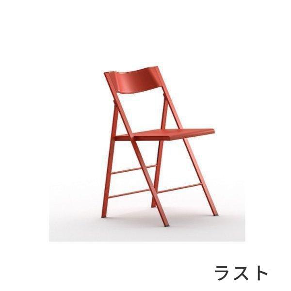 [ブランド]arrmet[素材]フレーム：スチール、粉体塗装座面：ポリプロピレン折畳式[外寸]幅45×奥行45×高さ78cm座面高さ：46cm[重量]5.3kg[生産国]イタリア[配送]宅配便(M)梱包数：1梱包サイズ1：幅48×奥行92×...