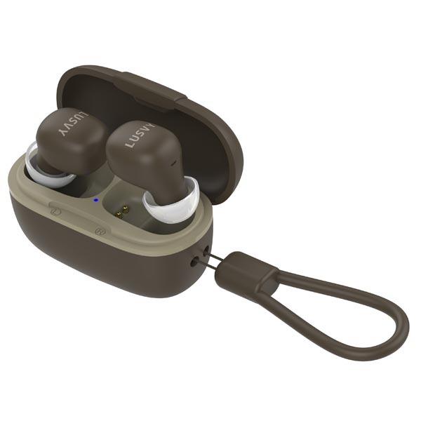 【発売日：2024年02月07日】ブランド名：LUSVY　商品名/型番：L103 CAFE 【L103CAFEESP】色：エスプレッソ JAN：4967736083003種別：ワイヤレスイヤホンキーワード：ワイヤレス イヤホン ワイヤレスイ...