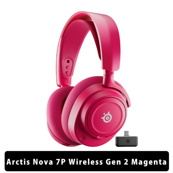 【発売日：2026年01月16日】ブランド名：SteelSeries商品名/型番：Arctis Nova 7P Wireless Gen 2 Magenta色：マゼンタJAN：5707119065696発売日：2026年1月16日種別：ゲー...