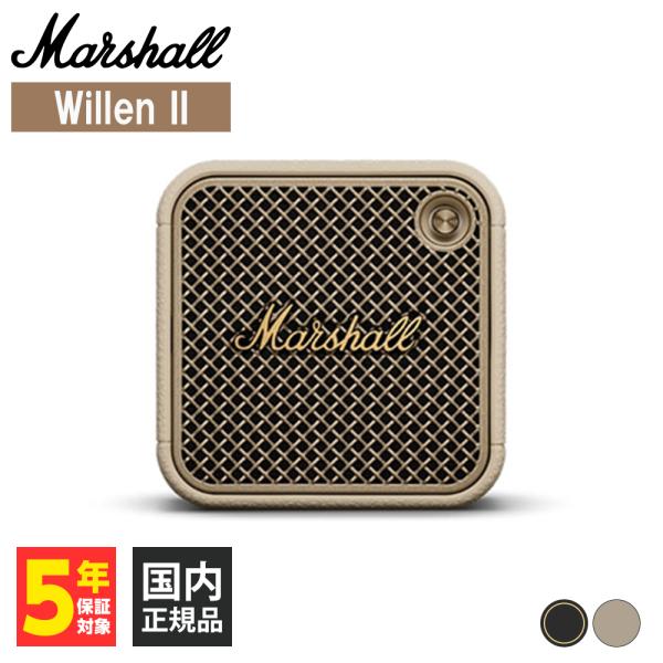【発売日：2024年09月27日】ブランド名：Marshall商品名/型番：Willen II Cream色：クリームJAN：7340055399524発売日：2024年9月27日種別：ワイヤレススピーカーキーワード：スピーカー Bluet...