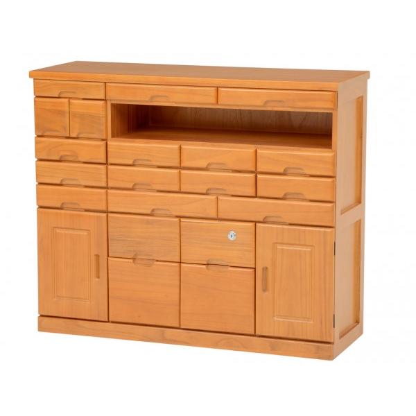 ●多引出しのＦＡＸ台　鍵付きの引出しには重要なものを保管できます