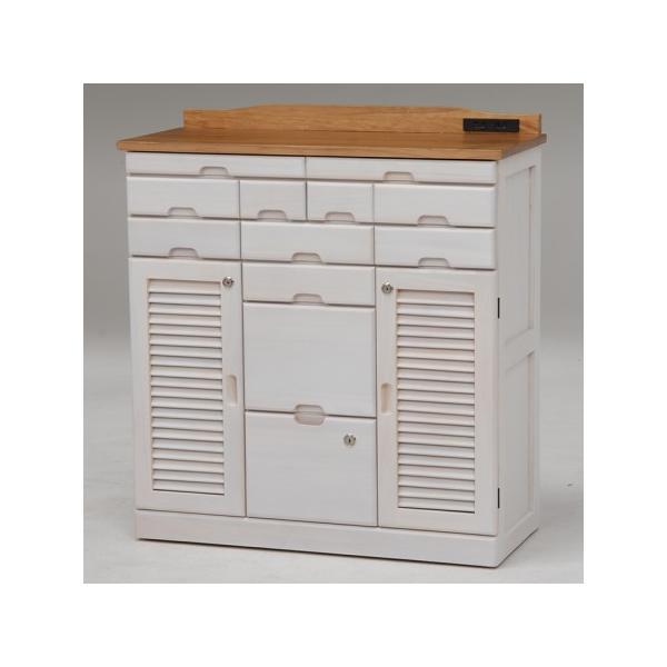 ●多引出しのＦＡＸ台　隠しキャスターがついているので移動もラク　鍵付き●２口コンセント付き