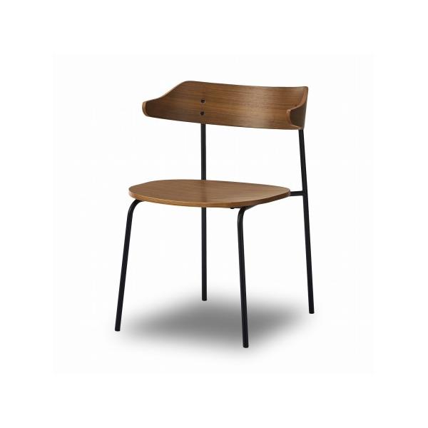 ●繊細なラインのシンプルなフォルムが魅力のチェアです。●曲線美の美しい湾曲した背面は背あたりが良くちょい肘が良い形にデザインされています。