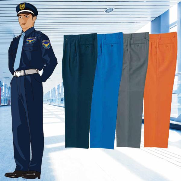 【ポイント】日本製生地を使用した【High-Tachibana】の男子警備春夏スラックス！環境保全や負荷低減に役立つと認定されたエコマーク標示商品です。カラーは、基本のダークネイビー・ブルー・グレー、視認性の高いオレンジをご用意！制電素材の...