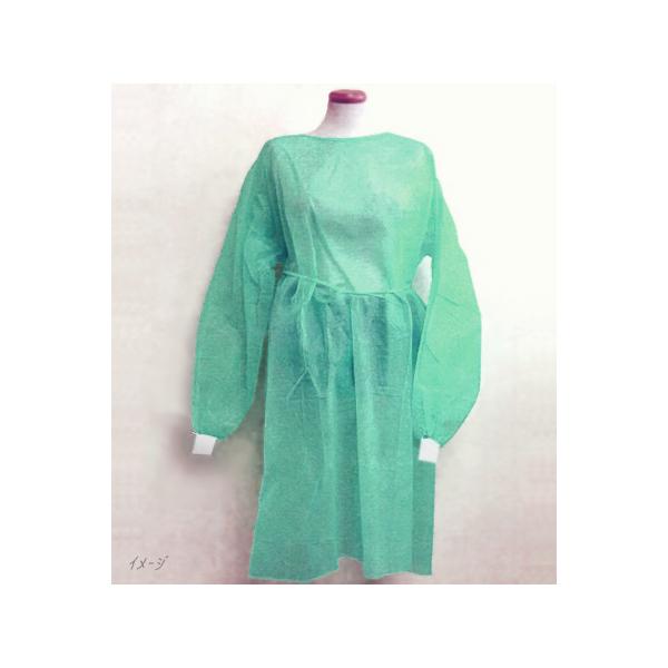 Medical＆Sanitary Dispo-tool不織布１層 アイソレーションガウン 10枚入り●ヒモで結ぶタイプなので体型を選びません。フリーサイズ（当店実測値：身丈 約120cm、肩幅 約65cm、袖丈 約52cm＋袖口5cm ）病...