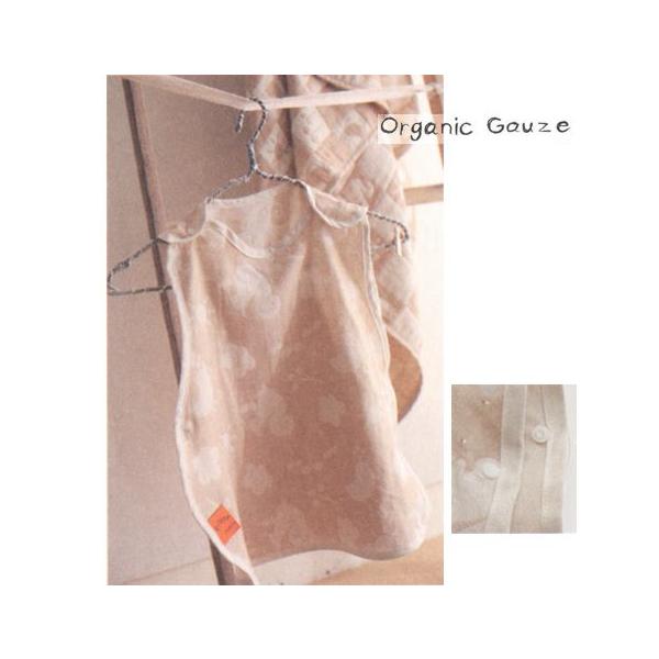 コパンシリーズと同柄のスリーパーです。肩と両脇の２か所にスナップボタン付き。愛知県の蒲郡で丁寧に織られたオーガニックコットンガーゼのシリーズ。　おふとんだけでなく、起きているときでもオーガニックコットンのやさしさを感じてほしいから、　おうち...