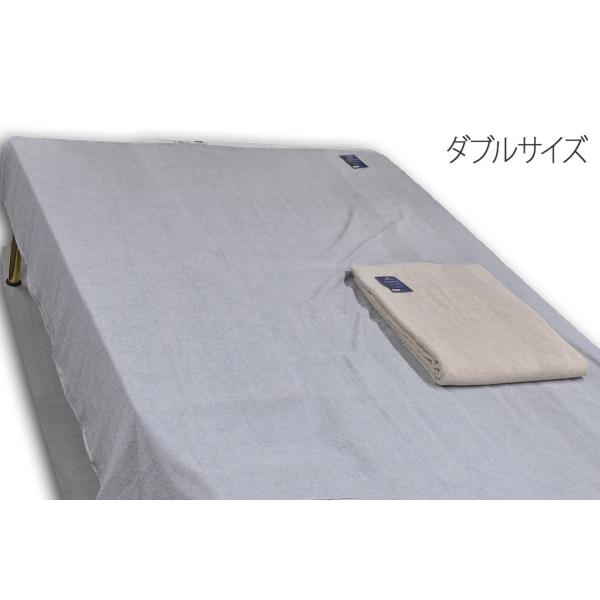 ナチュラル速乾タイプのダブルタオルケット。パイル糸（綿60％・ポリエステル40％）の綿成分は100％オーガニックコットンを使用！ シンプルな無地タオルタイプ。少々難有。　織むらによるパイル糸の飛び出しが見られます。寝具としてのご使用には問題...