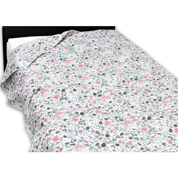 自然をモチーフにした北欧ライセンスブランド「アンナ エミリア」 洗えるダウンケット （羽毛肌掛けふとん）羽毛肌布団　(SL)シングルロングサイズ WASHABLE DOWNKET 150X210cm 羽毛はふっくら軽くて優しい寝心地です。0...