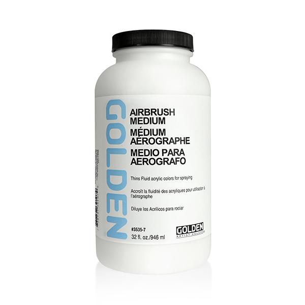 GOLDENは、とても多くのメディウムやジェッソなどを取り揃えております。それらは、絵具の粘性や艶、乾燥速度の調整をしたり、マチエールを変化させたりすることで、作品の新たな表現を可能にします。エアブラシメディウムは、ゴールデンフルイドをエア...