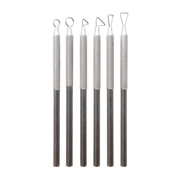 手びねり成形の際、細やかな細工や削りに使います。【サイズ】全長：約130mm