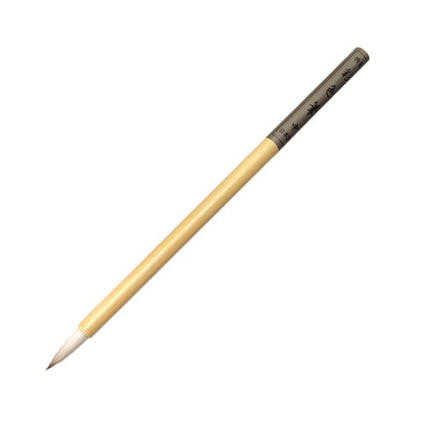 絵付けの際、彩色したり模様を描くのに使用します。鹿・馬・山羊毛を混毛した、普及品の彩色筆です。