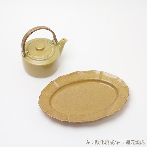 推奨焼成温度・・1200〜1230℃ 釉厚さ・・・・・0.8mm焼成適性・・・・酸化 ・還元特徴・・・・・・窯変がかった黄茶色で落ち着いた色合いです。水添加量目安・・1kg：900mlボーメ度・・・・54窯変は焼き物の一番魅力とするところで...