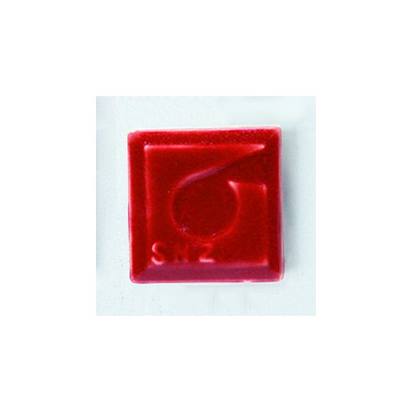 焼成温度目安・・850〜880℃ 釉掛量目安・・・厚め（0.7〜0.8ｍｍ厚を普通として） 特徴・・・・・・赤色に発色します。食器に使用しないで下さい。 七宝絵具のように彩度が高く、透明性で色ガラス状の、発色の美しい色釉薬です。 厚掛けで十...