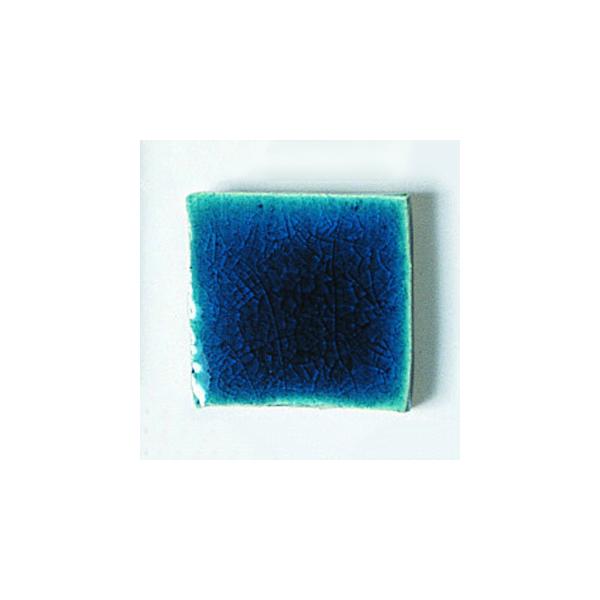 焼成温度目安・・850〜880℃釉掛量目安・・・厚め（0.7〜0.8ｍｍ厚を普通として）特徴・・・・・・透明な青色に発色します。流れやすいので注意。七宝絵具のように彩度が高く、透明性で色ガラス状の、発色の美しい色釉薬です。厚掛けで十分熔かし...