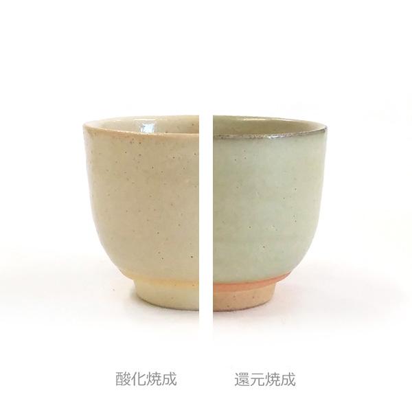 焼成温度目安・・1230〜1300℃釉掛量目安・・・厚め（0.7〜0.8ｍｍ厚を普通として）焼成適性・・・・酸化・還元特徴・・・・・・藁灰による乳濁釉です。施釉は厚めにおこないます。(見本画像は白土を使用しています。)調合済みの液状釉薬です...