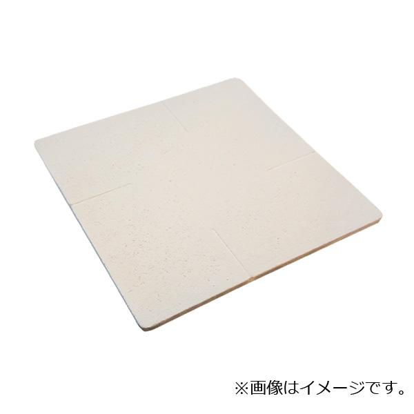30×30×1.0cm ムライト製で耐火温度1250℃前後です。 ※常用1100℃位が推奨温度です。
