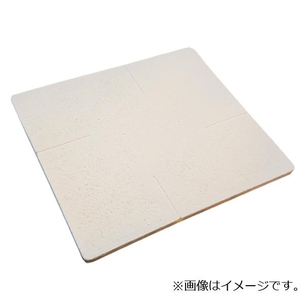 40×45×1.5cm ムライト製で耐火温度1250℃前後です。※常用1100℃位が推奨温度です。
