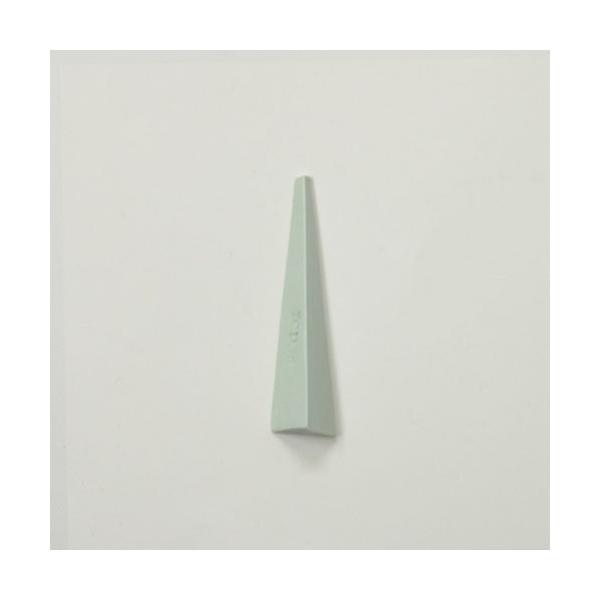 熔倒温度・・・1000℃釉薬の熔ける具合を微妙に把握するための窯用高温計の一種です。目的温度付近の熔倒温度をもつ数本のコーンを炉内に立て、熔倒変形の度合いを見てその時の熱量を測ります。窯内の温度分布の測定のための必需品で、温度計と併用して使...