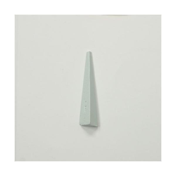 熔倒温度・・・1100℃釉薬の熔ける具合を微妙に把握するための窯用高温計の一種です。目的温度付近の熔倒温度をもつ数本のコーンを炉内に立て、熔倒変形の度合いを見てその時の熱量を測ります。窯内の温度分布の測定のための必需品で、温度計と併用して使...