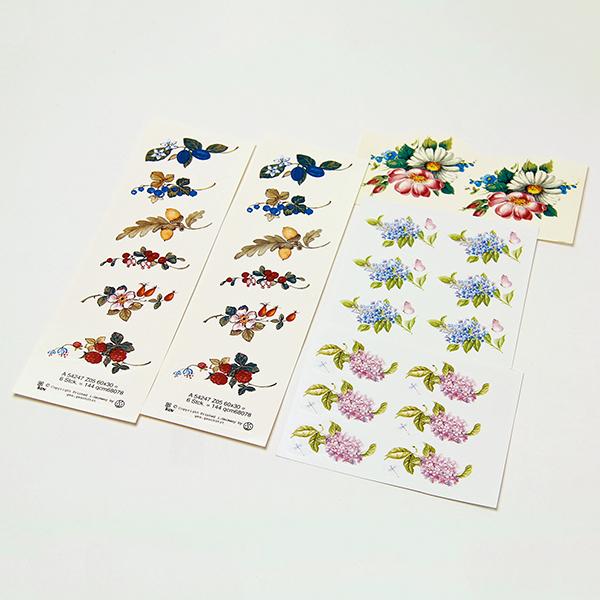 【発売日：2023年07月01日】焼成温度・・・750〜800℃絵柄の印刷された転写紙で、絵柄を切り取って水に浸し（20〜30秒）、台紙から浮き上がった絵柄をスライドさせて、陶磁器に貼り付け焼成します。デコバージュにも利用できます。