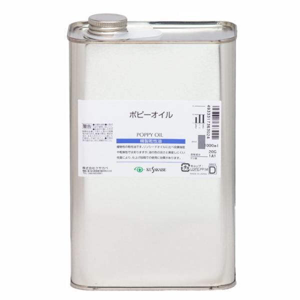 中描き用。明色での仕上げに適した油絵具用溶き油です。絵具と混ぜて、練り調子を整える溶剤として使用します。