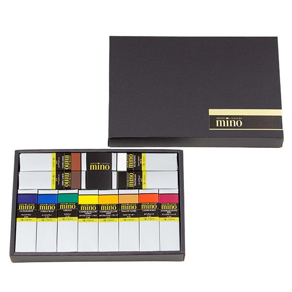 ミノー油絵具は、極力単一顔料にこだわり、混色しても色が冴える絵具です。また、顔料濃度が高く、光沢があり伸びも良いので、薄めても色の利きが良く、しっとりとして輝くような発色の良い専門家用油絵具です。ワンランク上の、濃厚な発色や光沢がお好きな方...