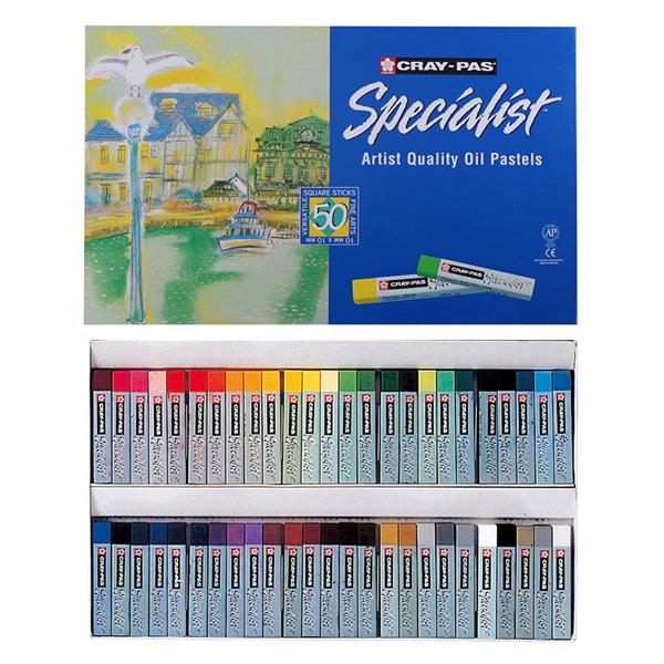 専門家用のクレパスです。耐久性の高い、毒性のない顔料を使用した、専門家用のニーズに応える、最高品質のクレパス（オイルパステル）です。