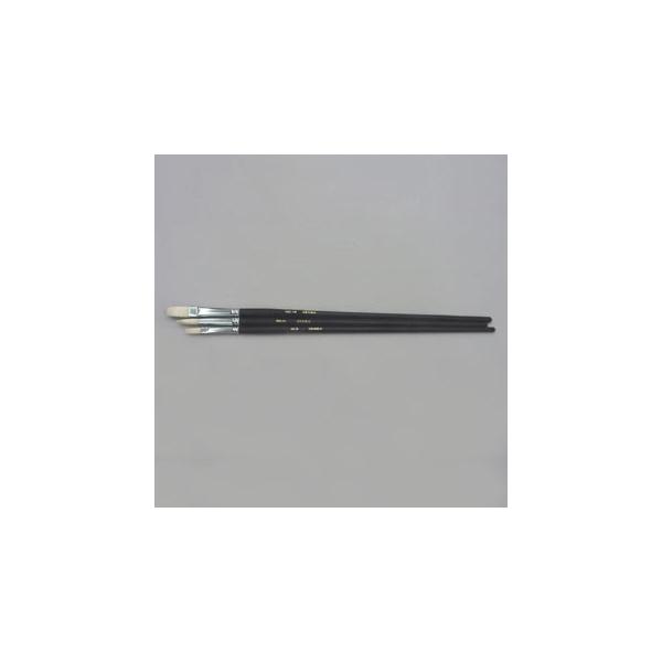 良質なブタ毛を使い巻き立て製法で作られた、一般的な高級油絵用画筆の３本組みセットです。●セット内容・・・3本組（ラウンド10号、フラット6号/14号）