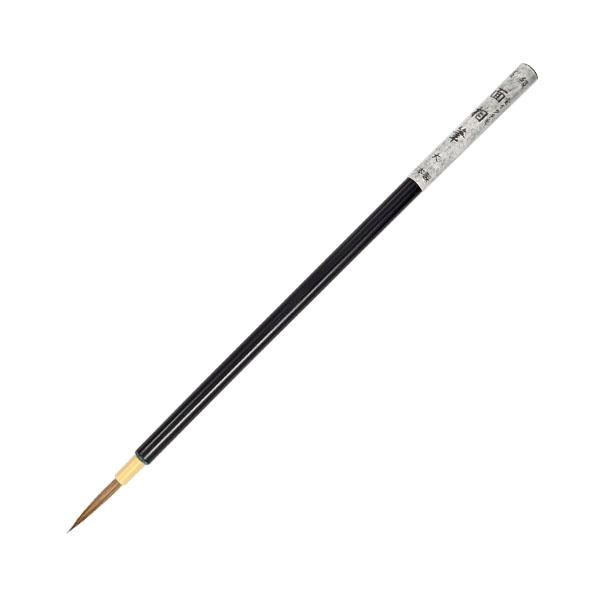穂先サイズ・・・約mm4.7径×長さ23mm穂先のまとまりコシの弾力性、含み等筆に必要な条件をかね備えた高級面相筆です。細い鉄線描き、デザイン、イラスト、日本画等、広い分野で用いられます。●筆は在庫切れにより、納期がかかる場合もございますが...