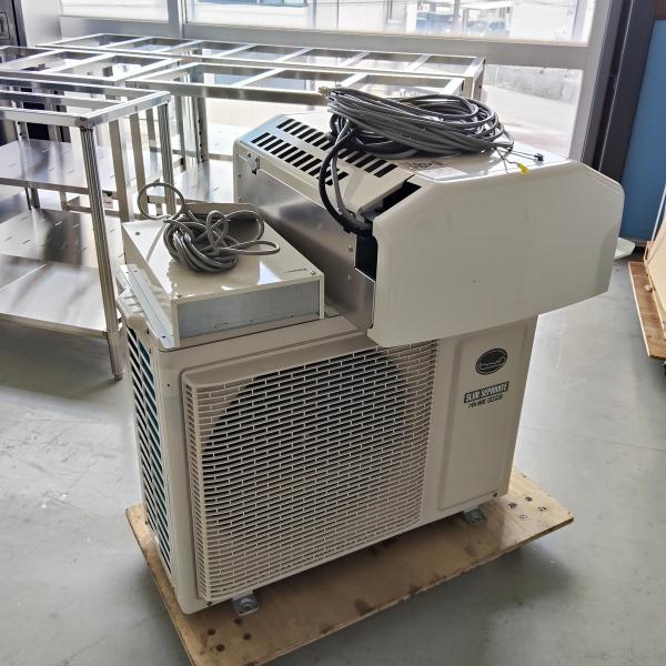 品名 プレハブ冷却ユニット / メーカー パナソニック / 型式 PCU-SK100M 内機 PCU-SK100ME 外機 PCU-SK100MU / 製造年 2024 / 保証期間 30日 / 電源 三相200V 50/60Hz / ガス...