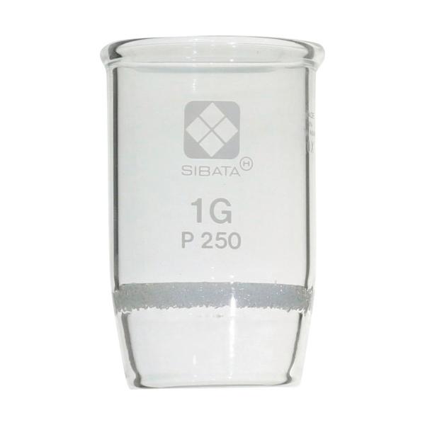 ■ガラスろ過器 るつぼ形 1GP250 3入 013050-1250A の特長●るつぼの形状をしたガラス製のフィルター付きろ過器です●ゴムアダプターを利用して吸引びんと接続して使用します●呼称：１ＧＰ２５０●ポアサイズμm：160〜250●...