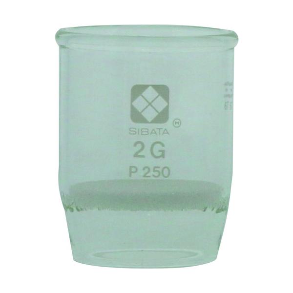 ■ガラスろ過器 るつぼ形 2GP250 3入 013050-2250A の特長●るつぼの形状をしたガラス製のフィルター付きろ過器です●ゴムアダプターを利用して吸引びんと接続して使用します●呼称：２ＧＰ２５０●ポアサイズμm：160〜250●...