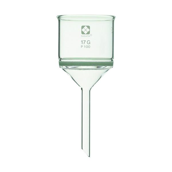■ガラスろ過器 円筒ロート形 17GP100 013110-17100 の特長●容量が140mLでガラス製フィルター付き円筒形のロートです●呼称：１７ＧＰ１００●ポアサイズμm：40〜100●容量mL：140●足の長さ/外径mm：85/12...