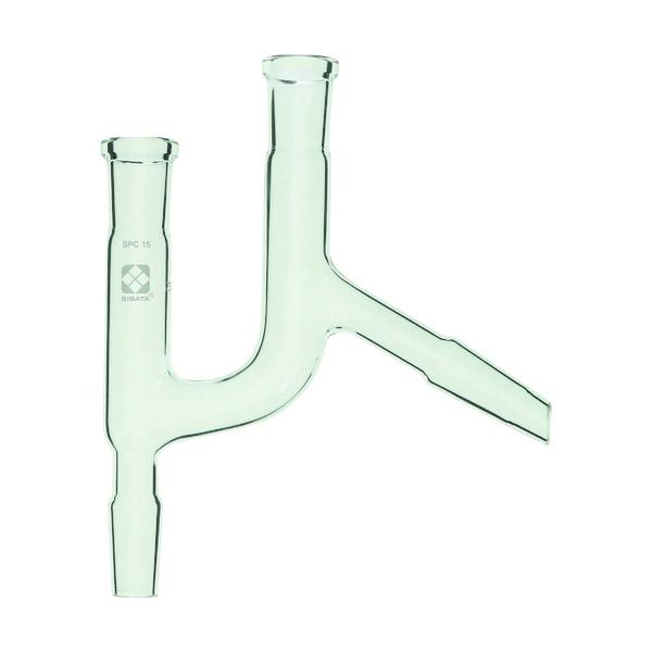 ■SPC連結管 クライゼン形 SPC-15-15-15-15 030440-1515 の特長●SPC連結管の側面から上方に枝分かれし、Kの字形をした連結管です●上方にSソケット形の接続口が二又に分かれてあり、下部にCコーン形と枝管の側面から...