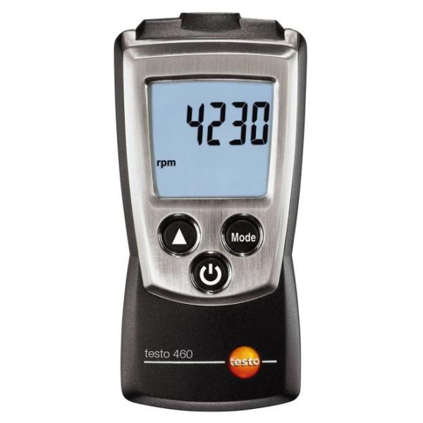 ■testo-460 ポケットライン回転計 0560-0460の特長●testo 460は、非接触で安全に回転数を測定するポケットサイズの光学式回転計です。●測定対象物に貼られたマーキング用の反射シールにLEDを照射して回転数を測定します。...