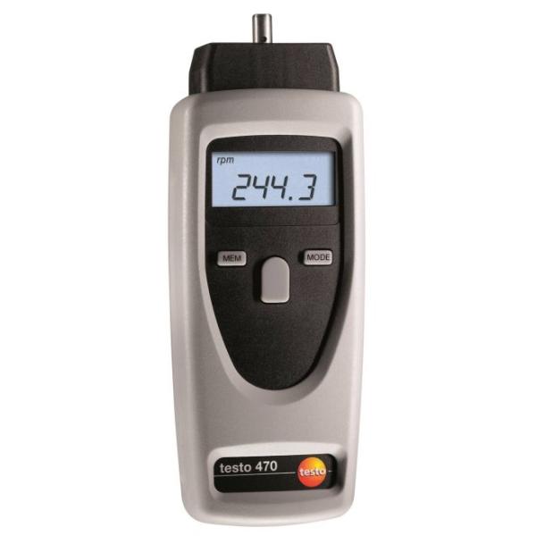 ■testo-470 非接触／接触式回転計 0563-0470の特長●testo 470は1台で多様な測定に対応できる非接触／接触式の回転計です。●非接触でのエンジン、シャフト、ファンなどの回転数測定の他、付属のプローブチップ、表面ディスク...