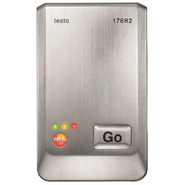 ■testo-176-H2 温湿度データロガー 外付け4ch 0572-1766の特長●testo 176H2温湿度ロガーは、金属製の頑丈なハウジングにより衝撃から本体を保護し、過酷な環境条件下でも温度と湿度を測定します●外付けセンサ用の接...